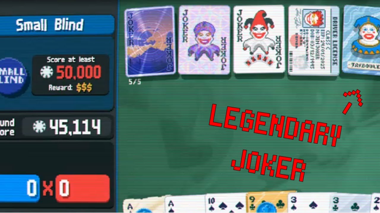 Our first LEGENDARY Joker! - Balatro - YouTube