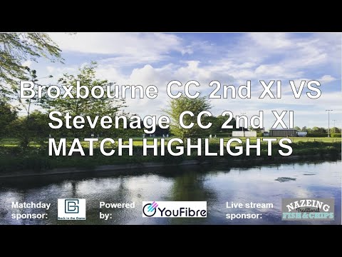 MATCH HIGHLIGHTS: Broxbourne CC 2nd XI vs Stevenage CC 2nd XI - YouTube