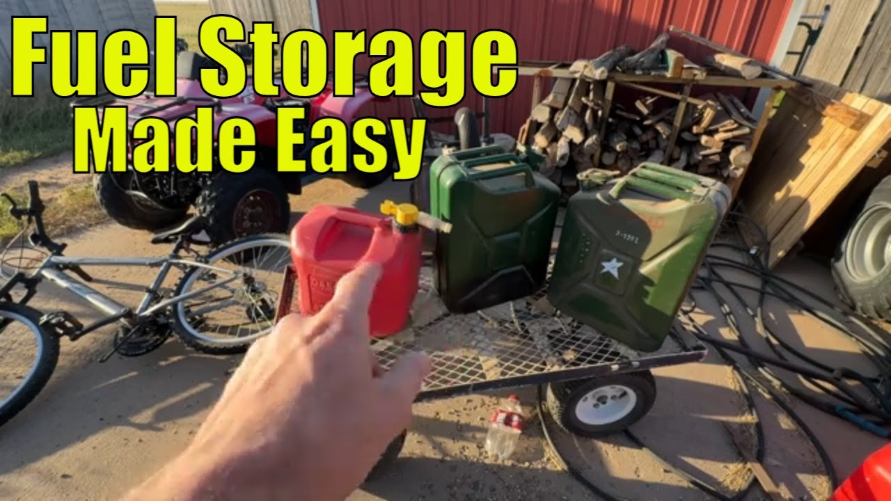 Fuel Storage For Emergency Preparedness - YouTube