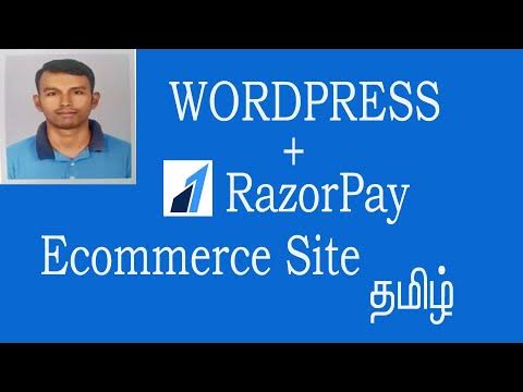 Razorpay integration woocommerce wordpress website tamil - YouTube
