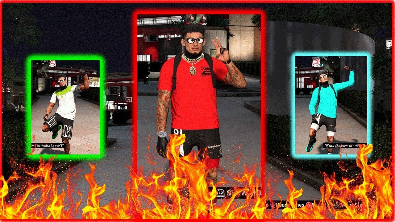 NBA 2K20 BEST OUTFITS! BEST DRIPPY OUTFITS / BEST COMP OUTFITS NBA2K20 ...