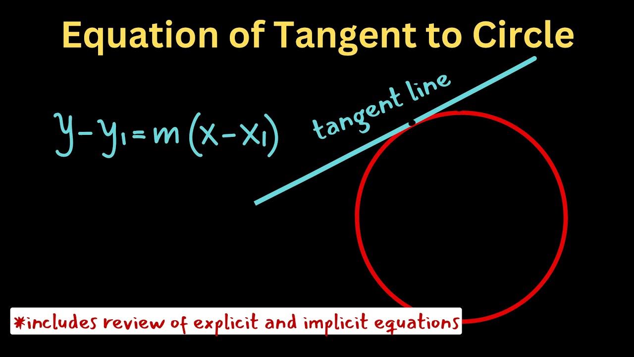 Implicit Differentiation Example - YouTube