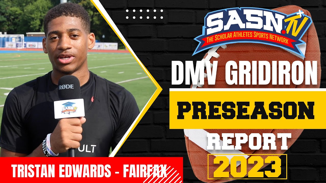 DMV Gridiron Interviews Quarterback Tristan Edwards - YouTube