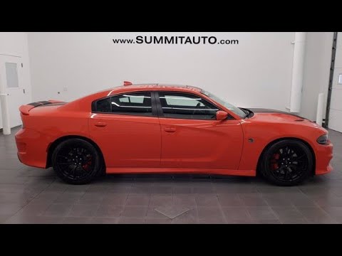 2016 DODGE CHARGER HELLCAT HELL CAT GO MANGO ORANGE WALKAROUND OVERVIEW ...