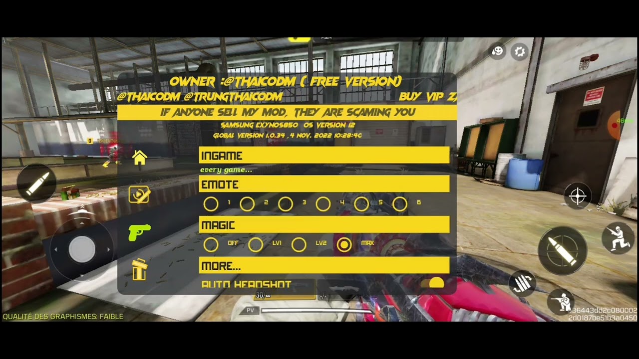 cheat codm 😇😋 - YouTube