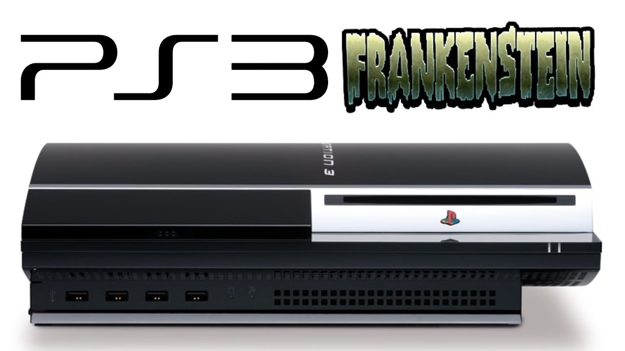 PS3 frankenstein mod - Console de um cliente. - YouTube