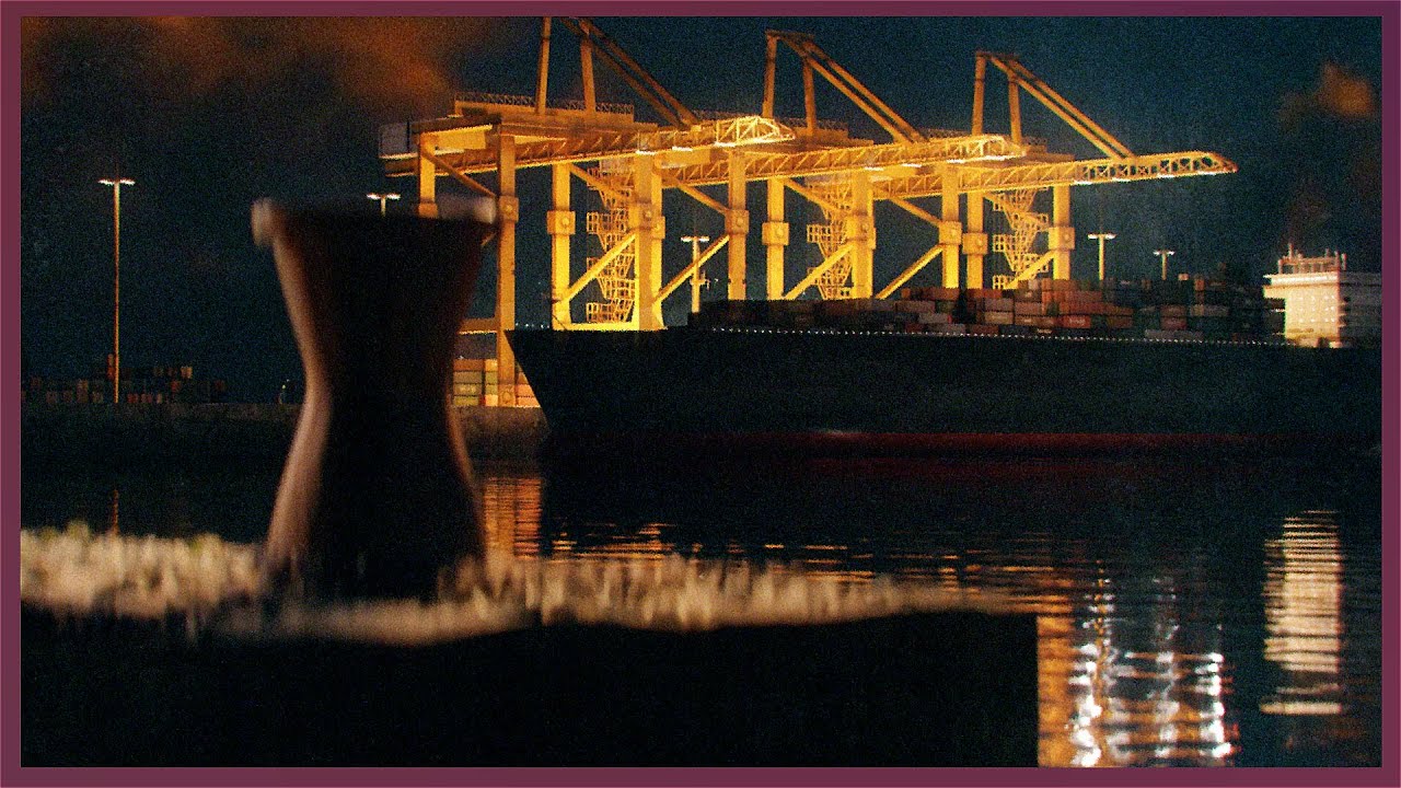 Shipping Port - Blender 3d Render - YouTube