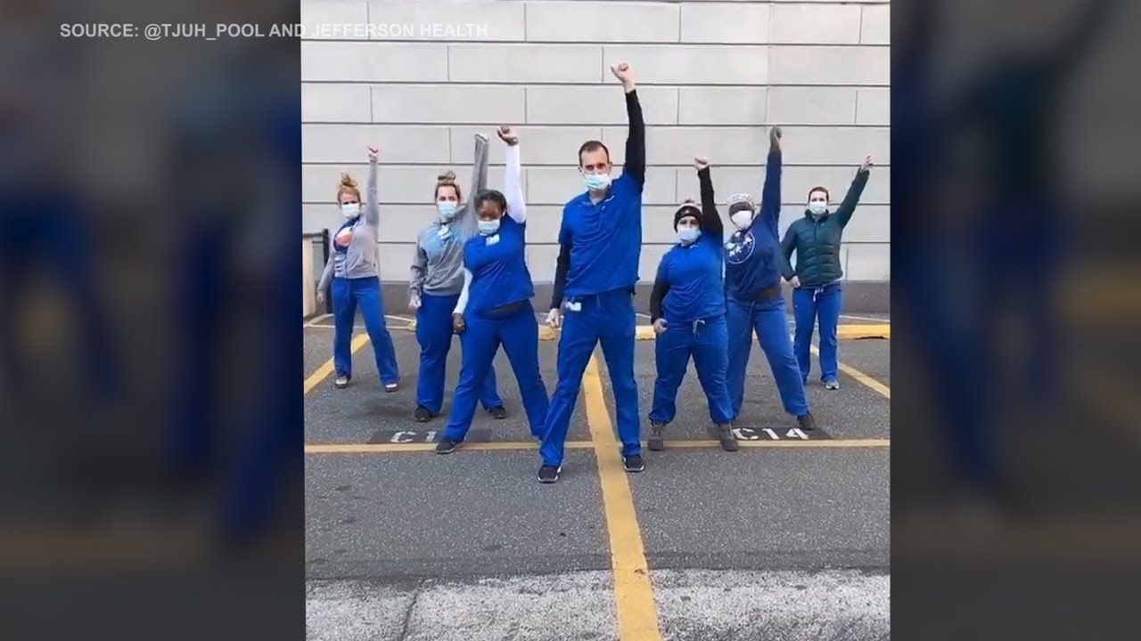 Nurses Start Dancing to Keep Spirits Up During Coronavirus! - YouTube