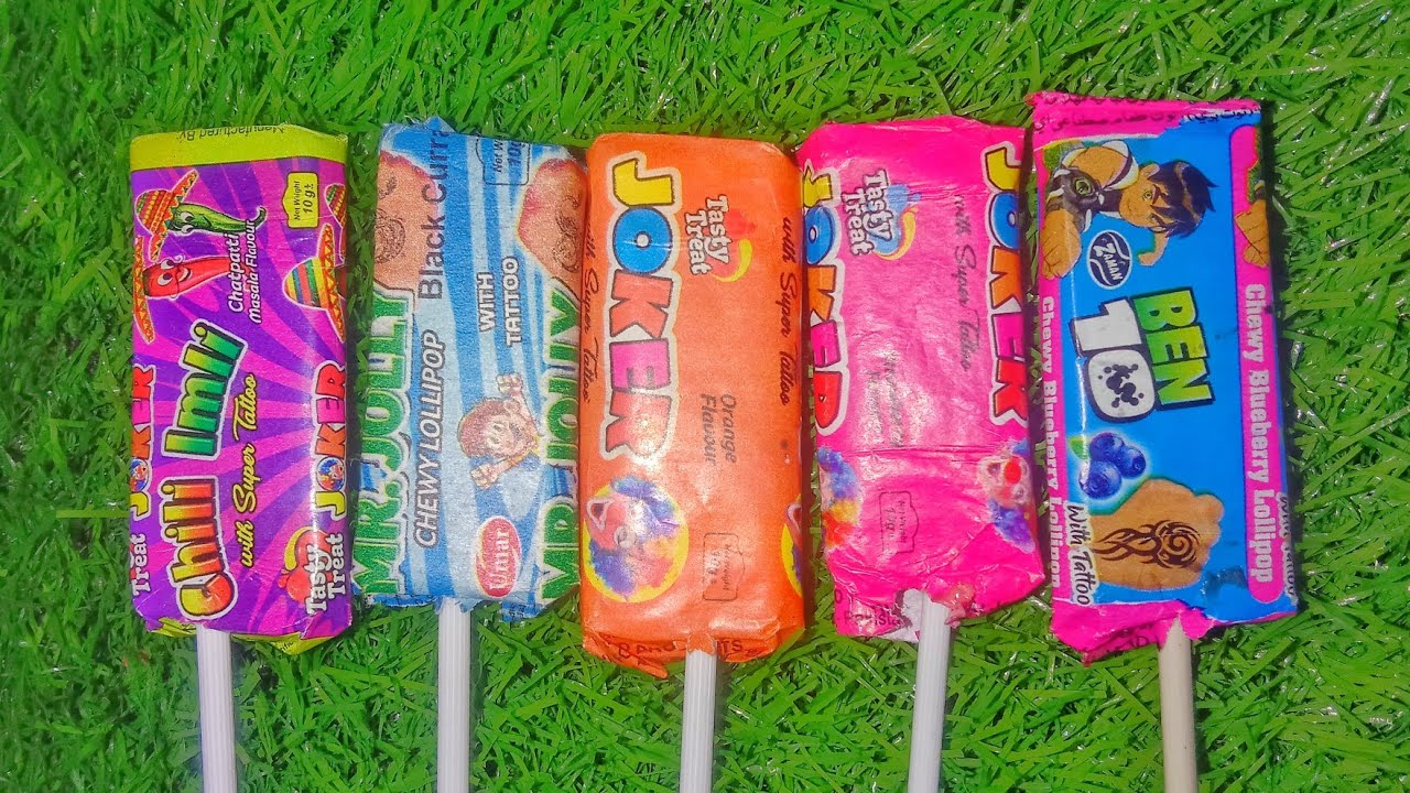 Satisfying Video| Joker lollipop unboxing, Benten chupa| #candy - YouTube