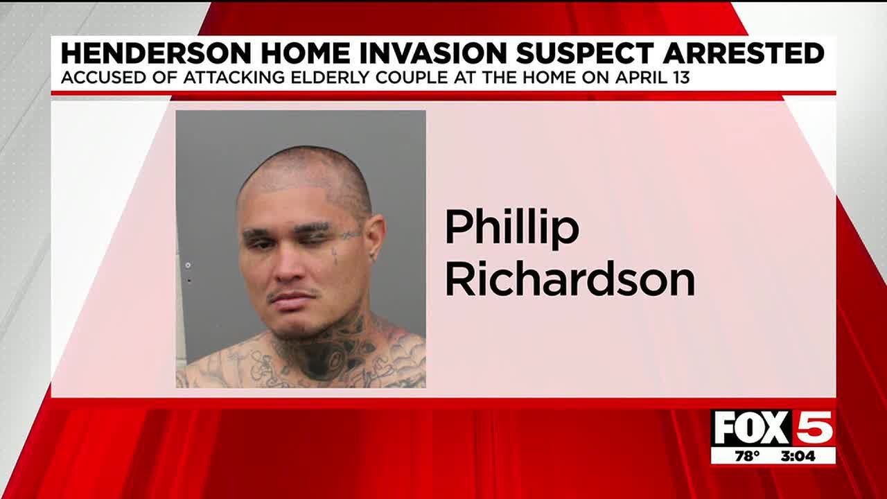 Henderson home invasion suspect arrested - YouTube