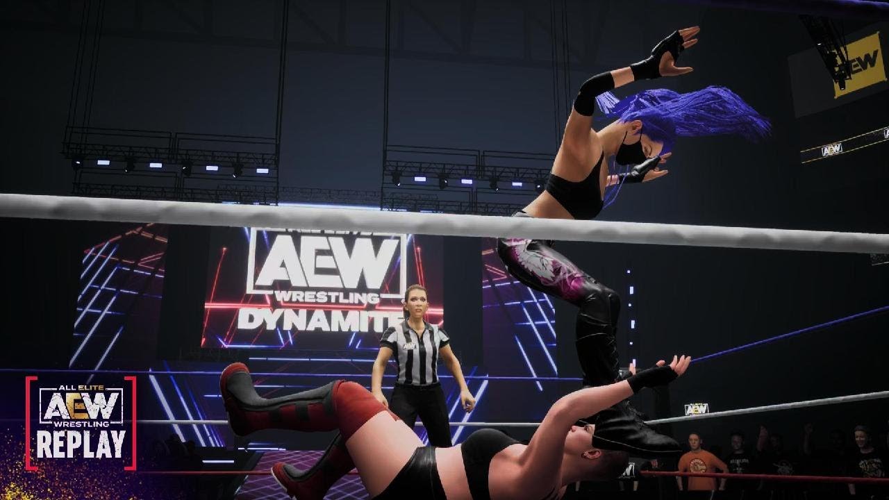 AEW: Fight Forever Michelle Mainville Vs Virtuosa Reynolds - YouTube