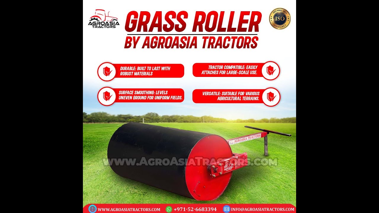 Grass Roller | Farm Implements | Agricultural Equipment | AgroAsia ...