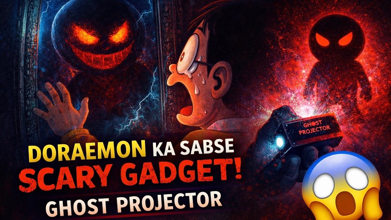 🩸 Doraemon Ka Sabse Scary Gadget 😱 | Ghost Projector Horror Story ...