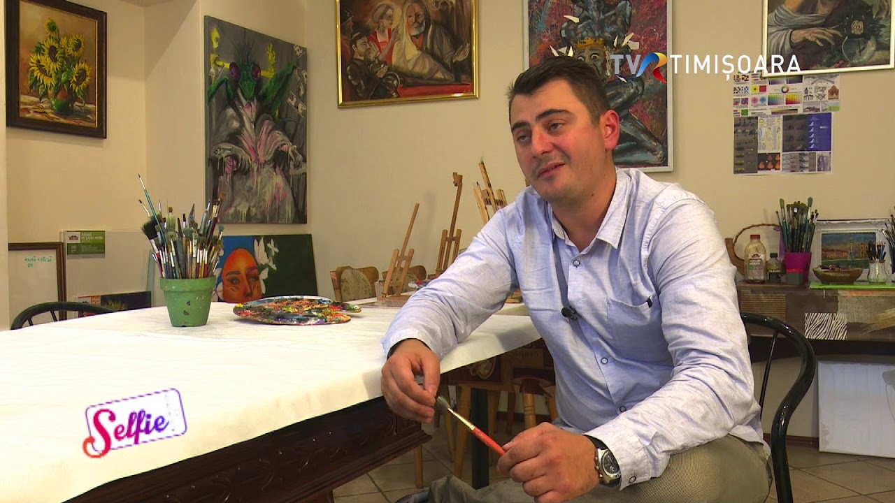Andrei Moga- pictorul #pompier #Selfie @TVRTimisoara - YouTube