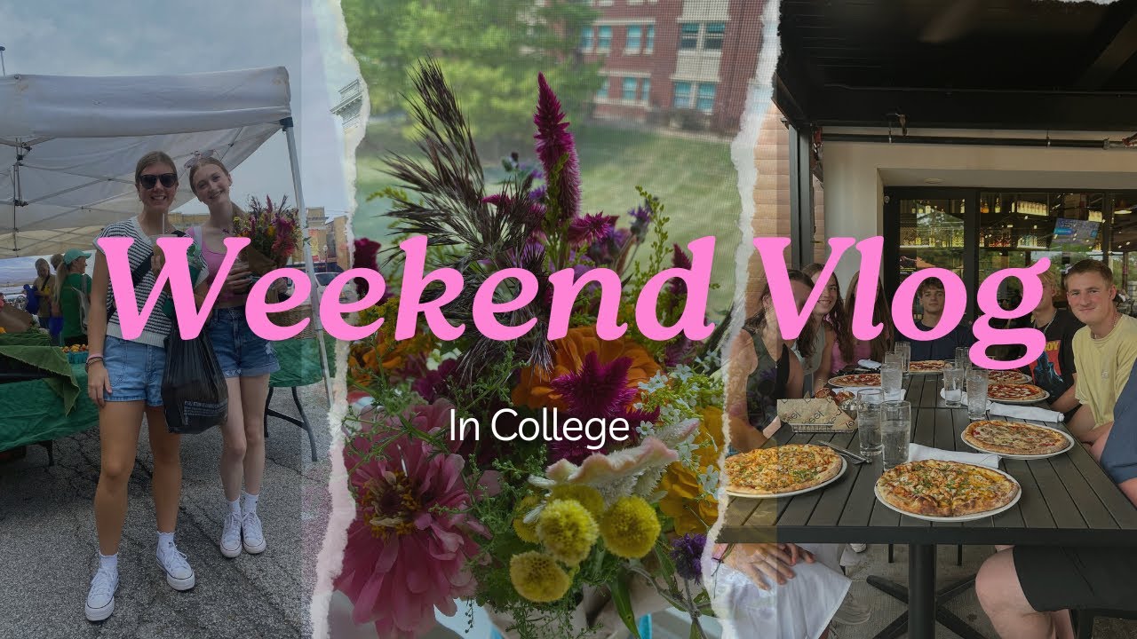 College weekend in my life - YouTube
