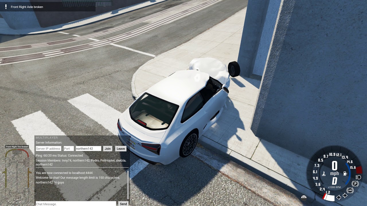 BeamNG.drive Multiplayer Mod Test - YouTube