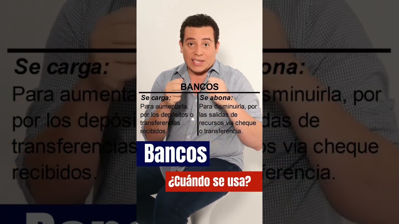 Cuenta de BANCOS | Contabilidad - YouTube