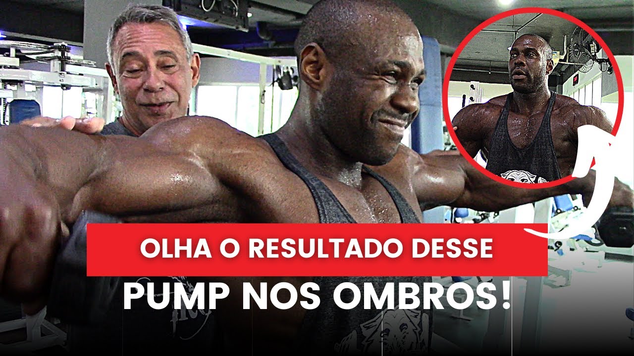 COMO DAR PUMP RÁPIDO NOS OMBROS COM ESSA TÉCNICA - SERGIO AMIM E VINY ...