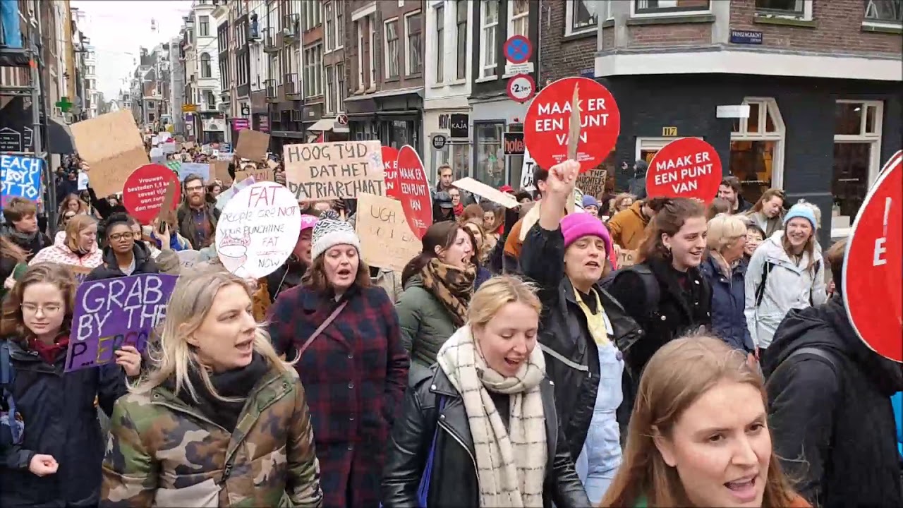 Women's March Amsterdam 2020 - YouTube