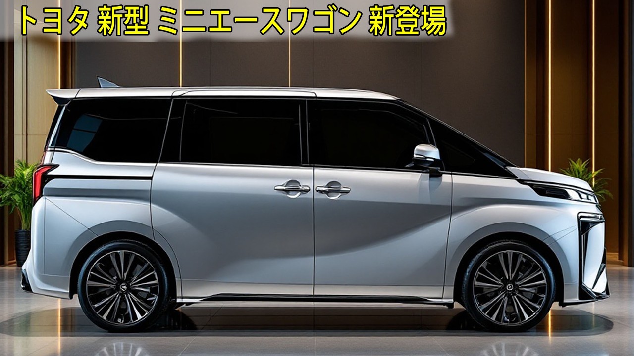 トヨタ 新型 ミニエースワゴン 新登場、トヨタ初の軽自動車760ccエンジン搭載！2025年に日本国内での発売が決定、買う価値があります！ - YouTube