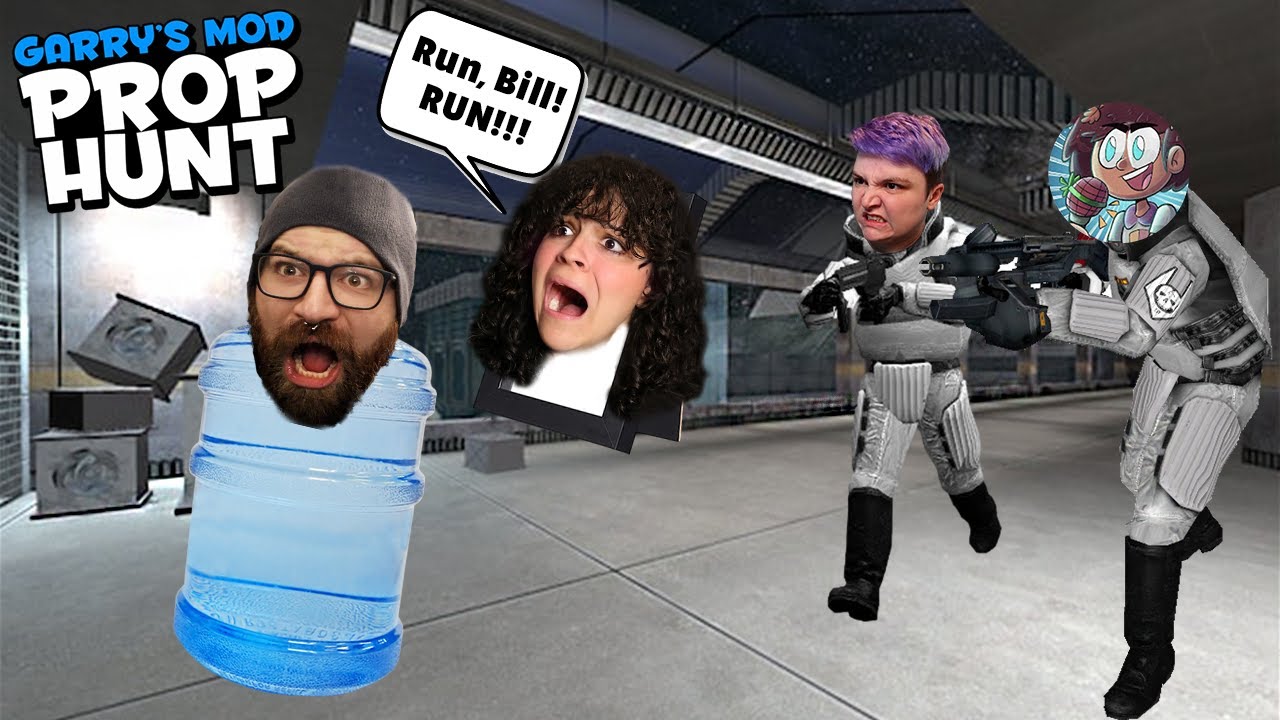 WE'RE A MESS... *• GARRY'S MOD – PROP HUNT #2 •* - YouTube