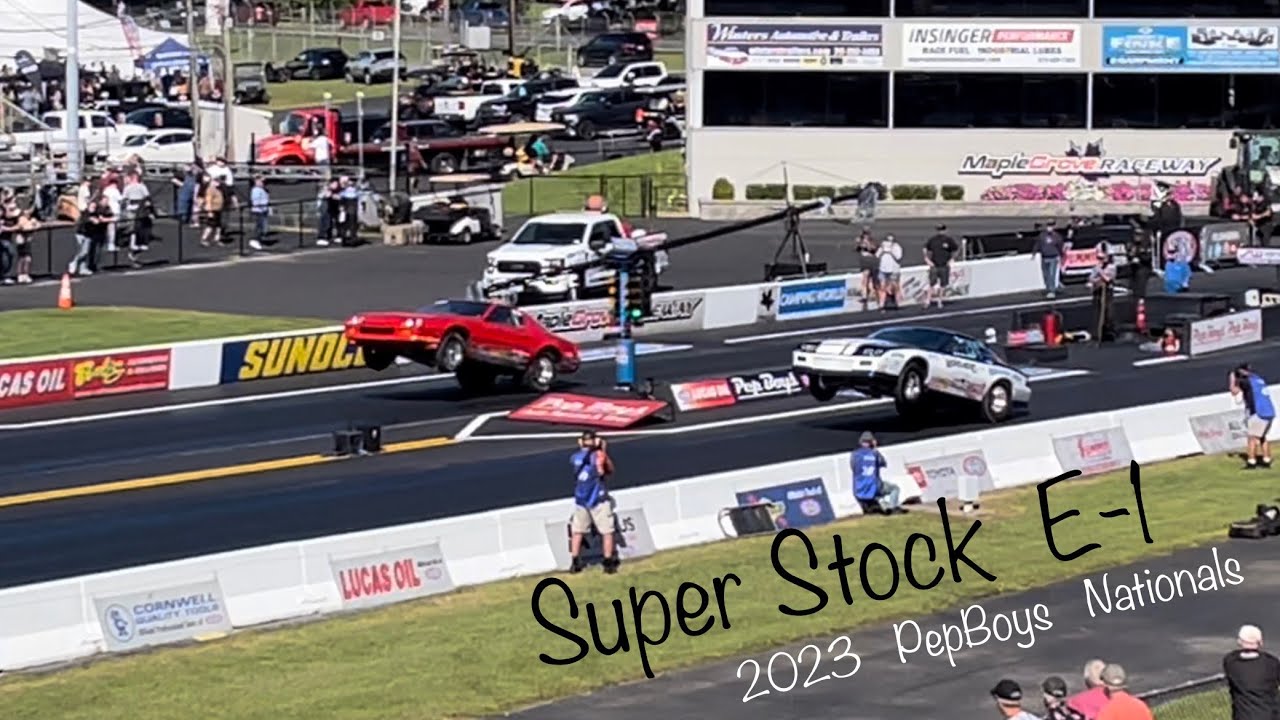 Super Stock E-1 • 2023 NHRA PepBoys Nationals @ Maple Grove Raceway ...