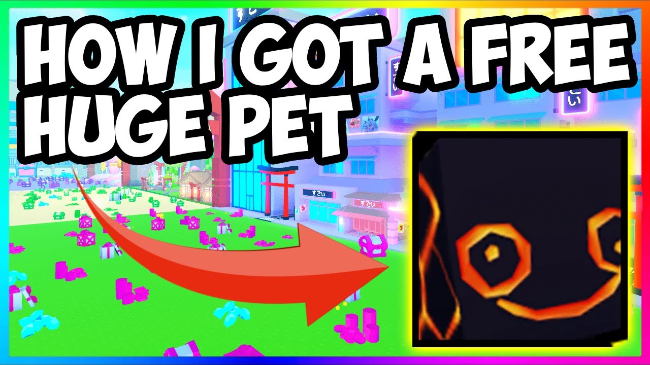 How I Got My First HUGE Pet In Pet Simulator X! - YouTube