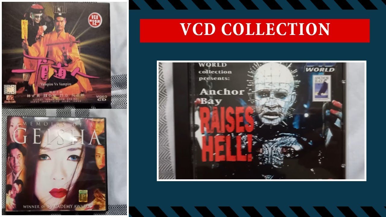 My VCD collection (VIDEO CD) - YouTube