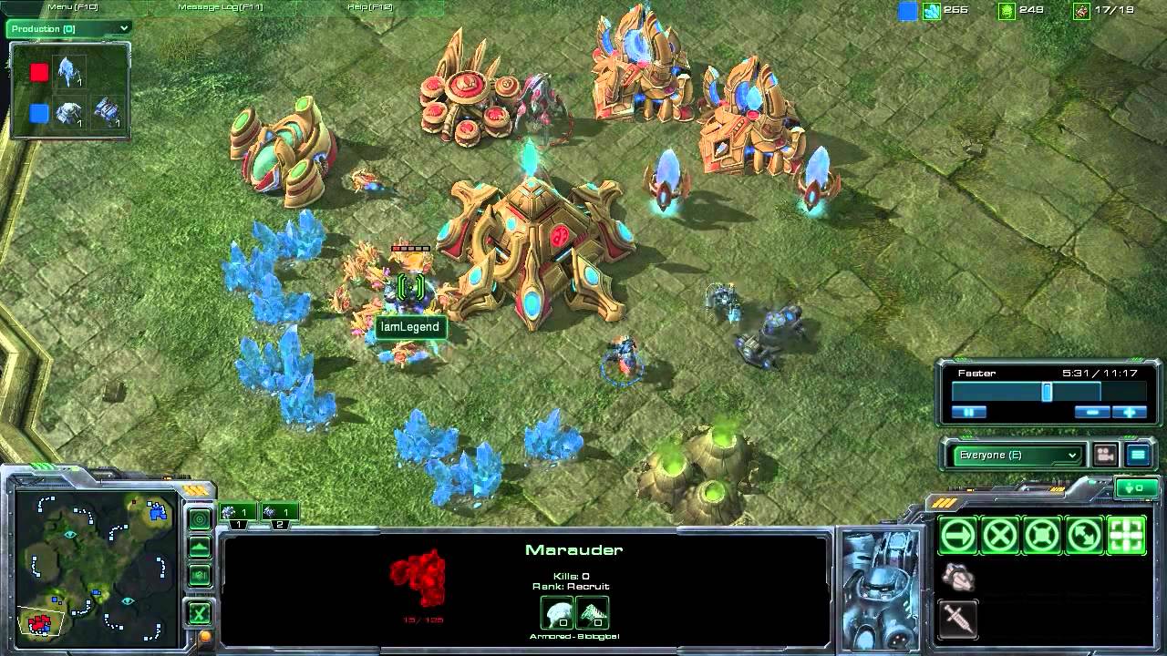 StarCraft 2 - [P] Reaper Rush: How To Stop It - Strategy - YouTube