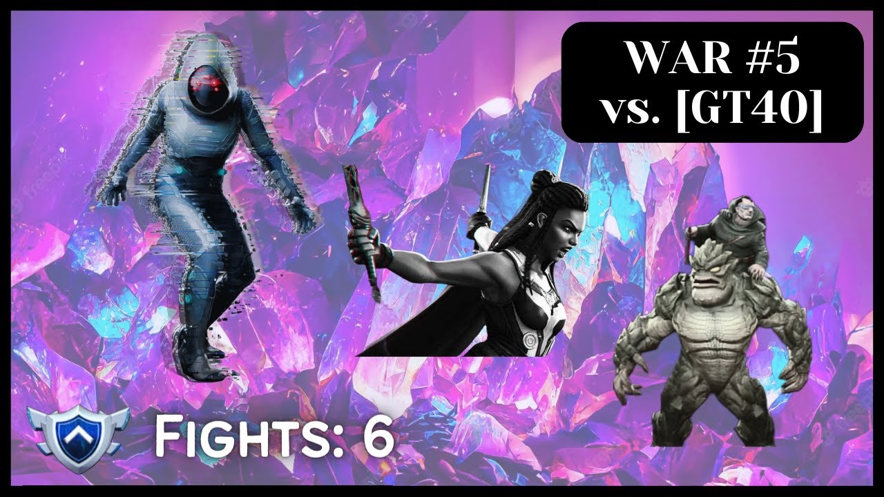 MCOC: AW - Season 41 War 5 - The Biggest War of the Season - YouTube