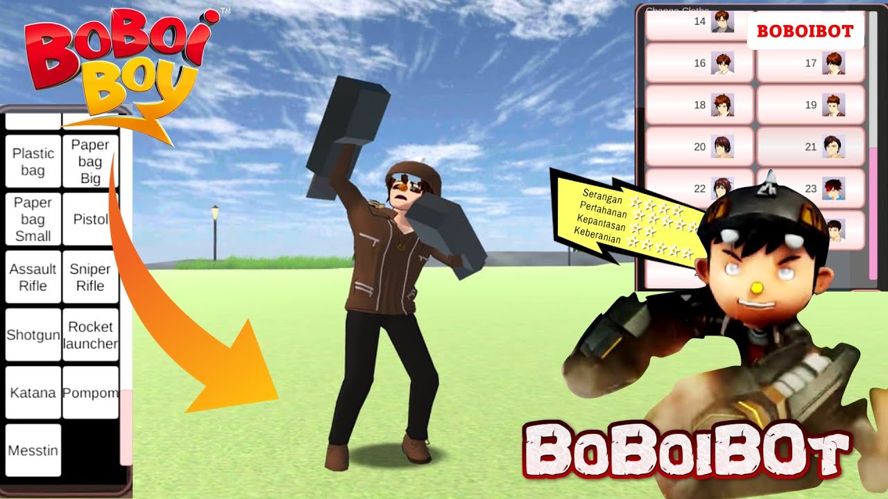UNLOCK - NEW Character - BOBOIBOY ROBOT "BOBOIBOT" # ...