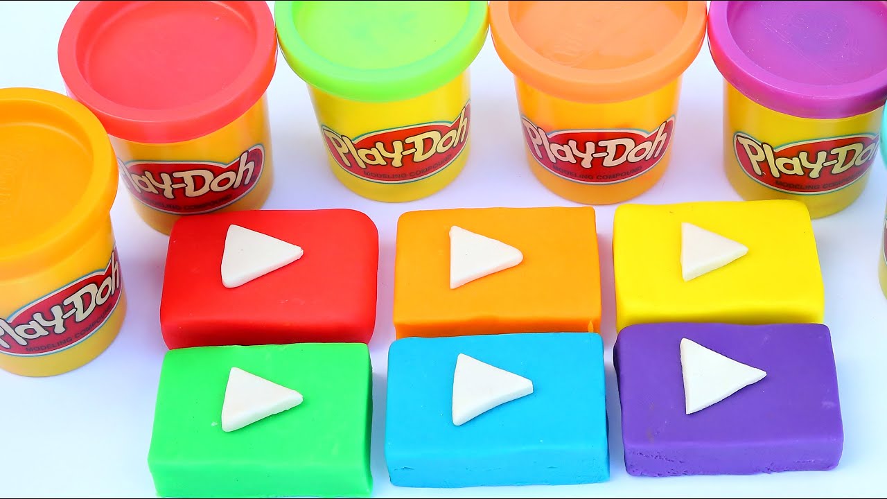 YouTube Play Buttons Play Doh Fun Kids Video - YouTube