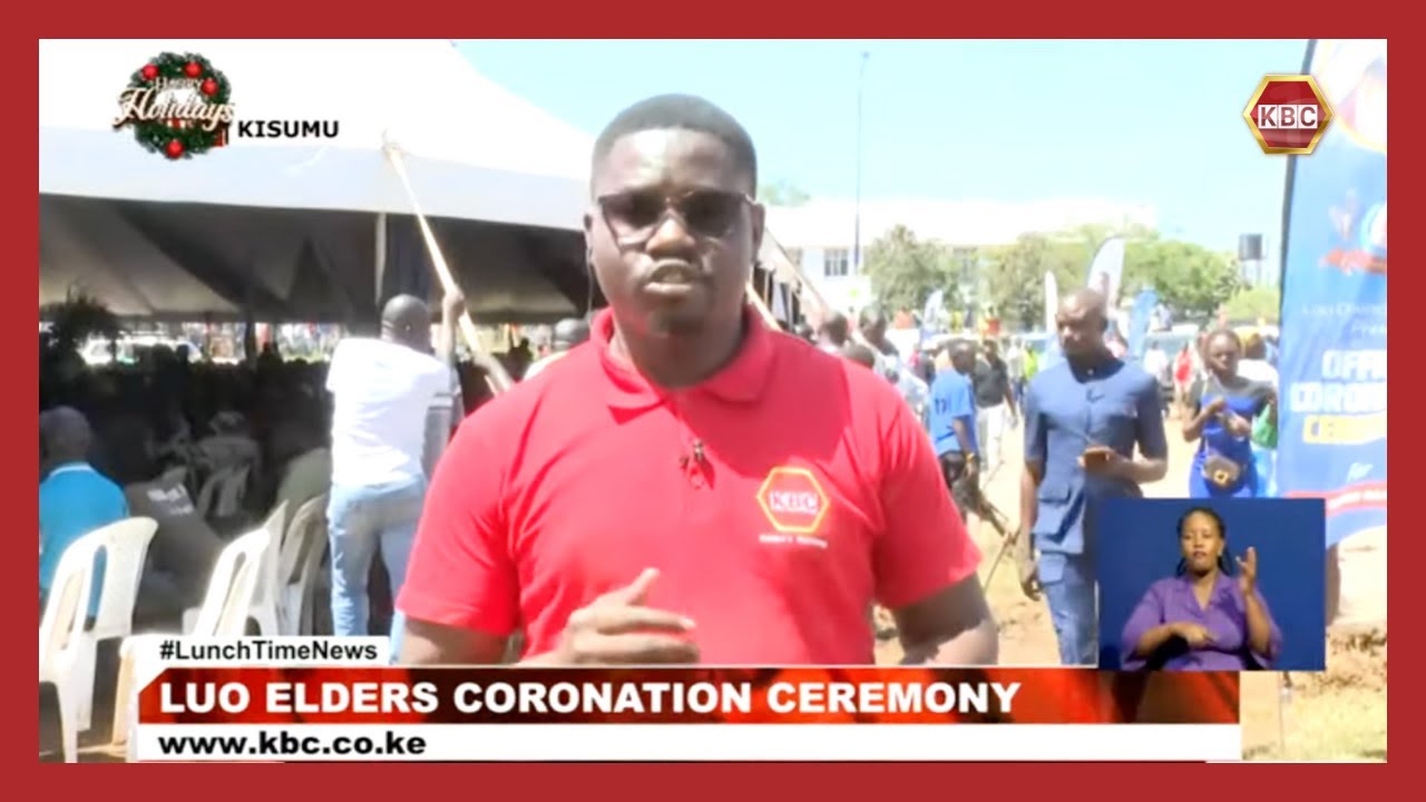 Luo Elders Coronation Ceremony underway in Kisumu County. - YouTube