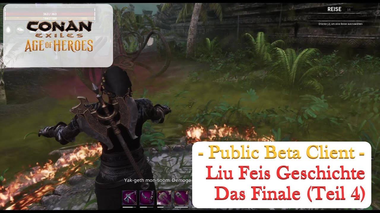 Conan Exiles - Age Of Heroes - Kapitel 1 - Public Beta Client - Liu ...