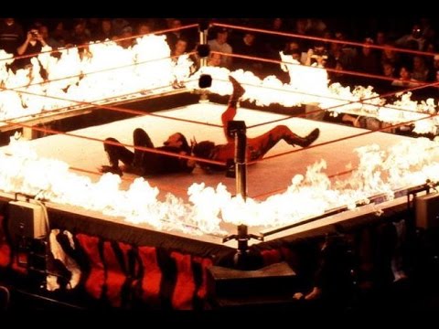 Undertaker vs Kane INFERNO MATCH WWF In Your House Unforgiven 1998 ...