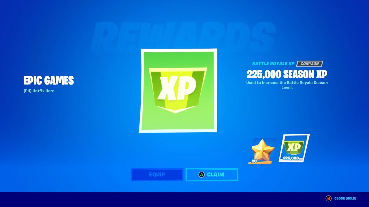 Why Did I Get Free XP in Fortnite? (How to Get 225,000 XP for Free in ...