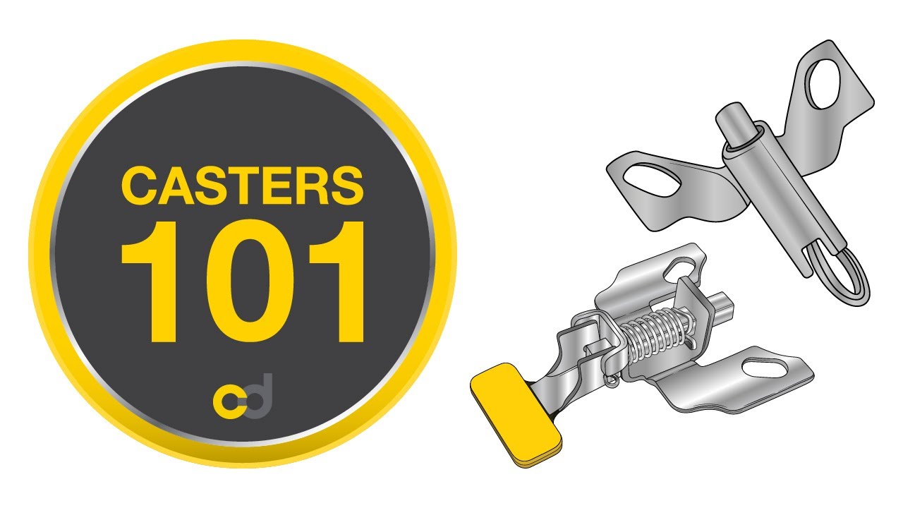 Casters 101: Understanding a Caster Swivel Lock - YouTube
