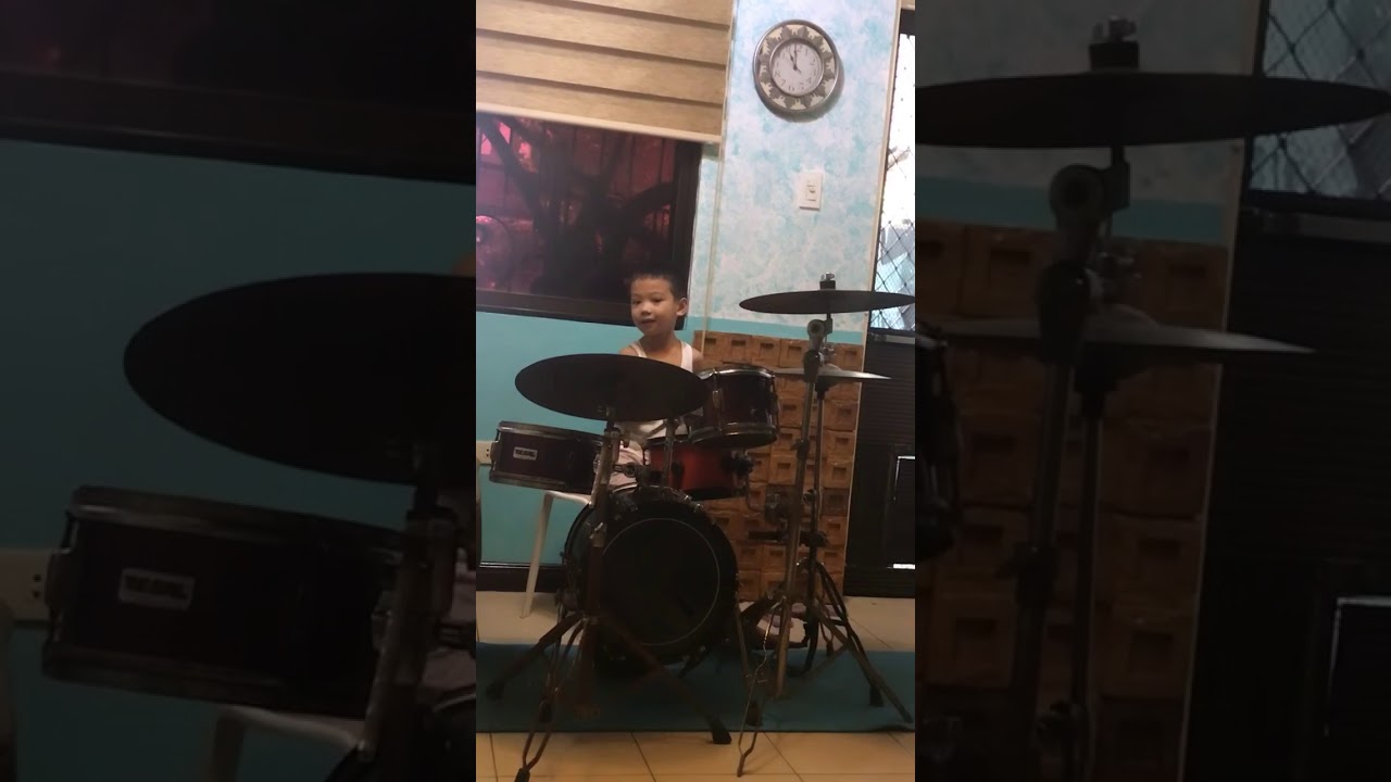 More PRACTICE! 😁 good job! (6year old pinoy drummer) - YouTube