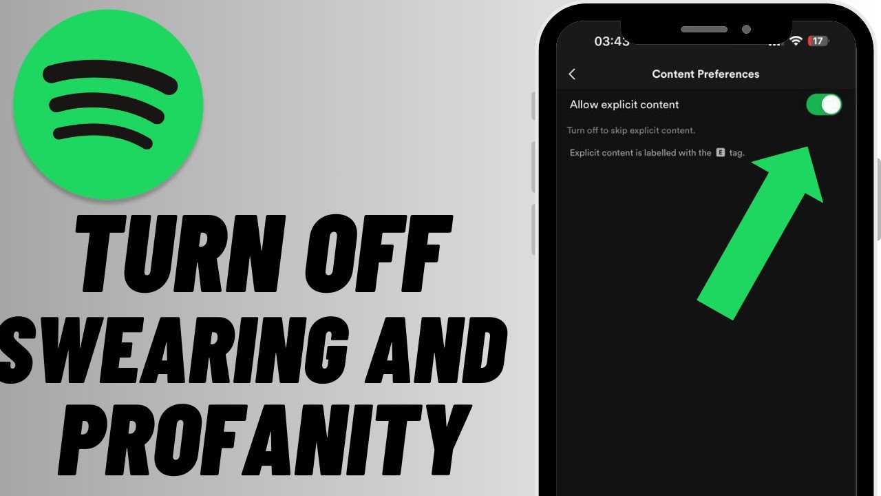 How To Turn Off Swearing And Profanity On Spotify - Disable Explicit ...