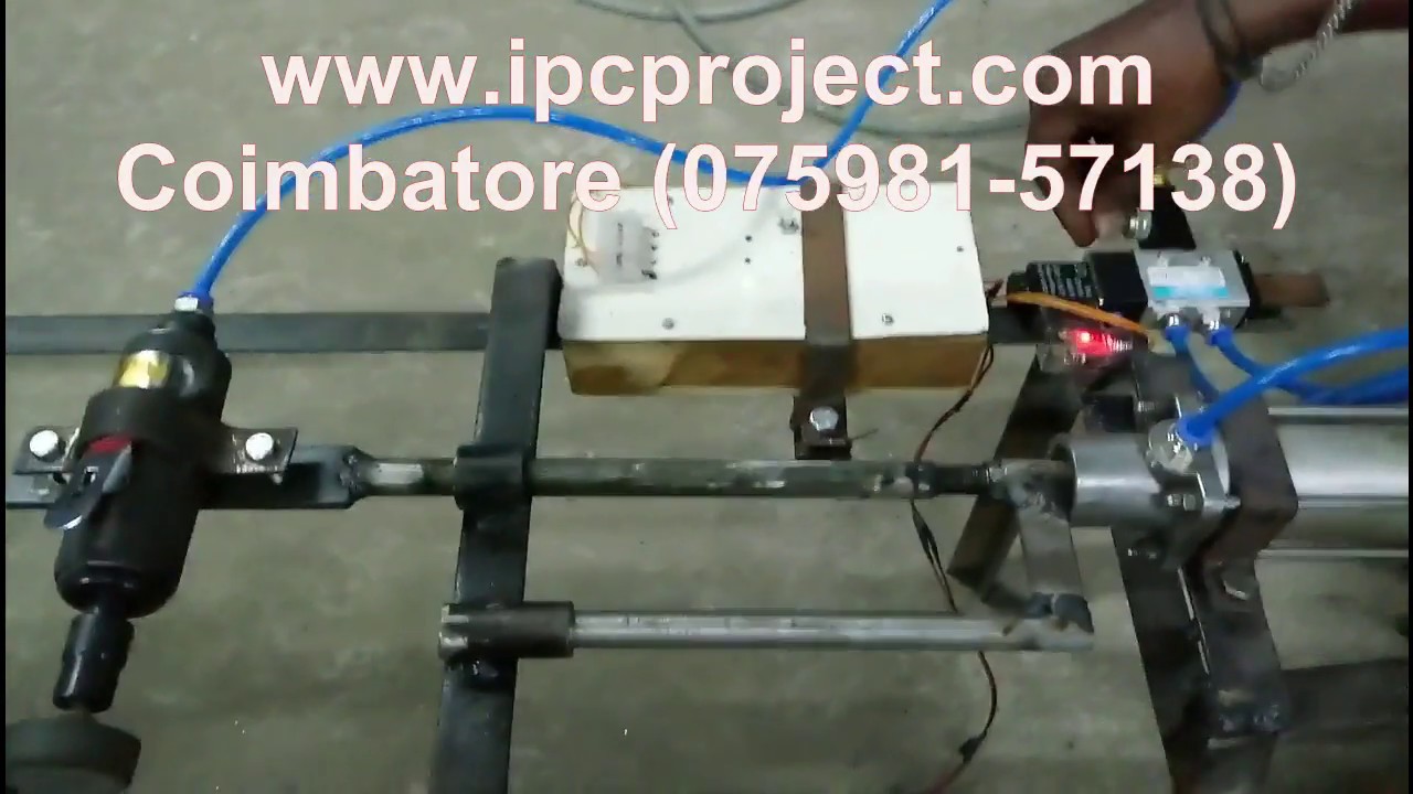 Automatic pneumatic grinding machine / Third Year Mechanical Best Mini ...