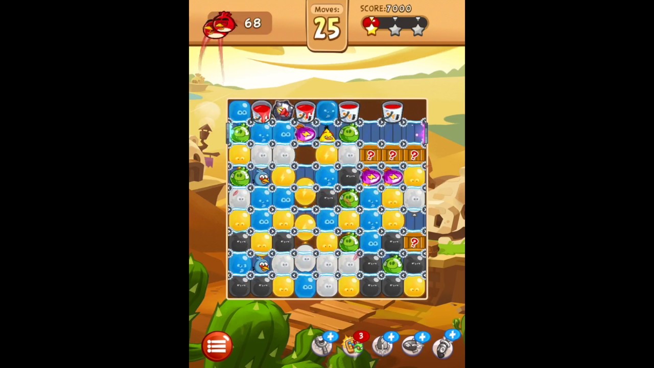 Angry Birds Blast Level 100 Completed so close - YouTube