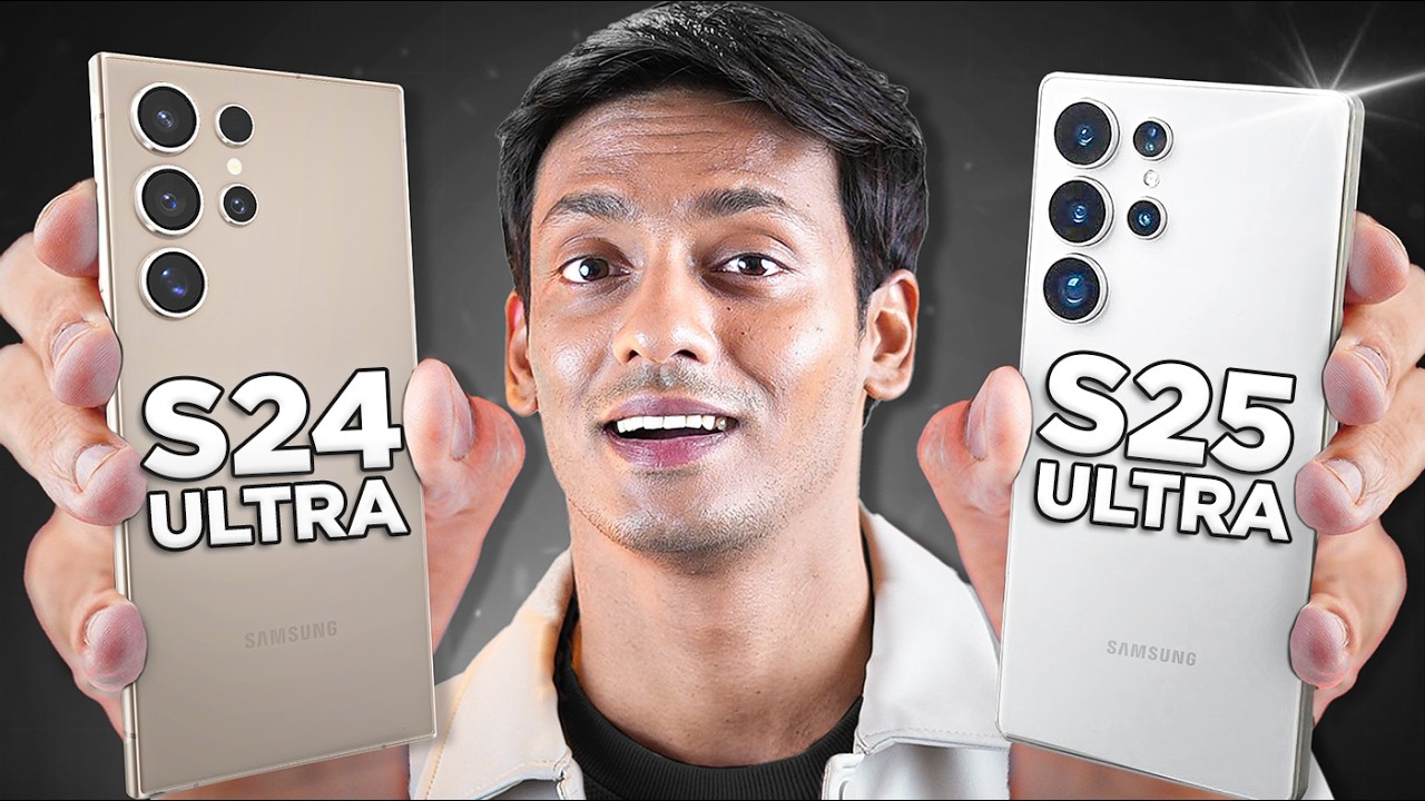 Samsung Galaxy S25 Ultra vs S24 Ultra Detailed Comparison - YouTube