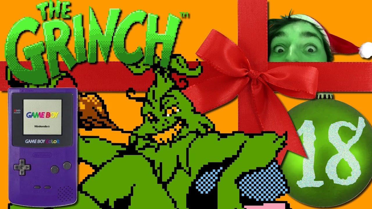 🤢 18 décembre - Le Grinch (Game Boy Color) - YouTube