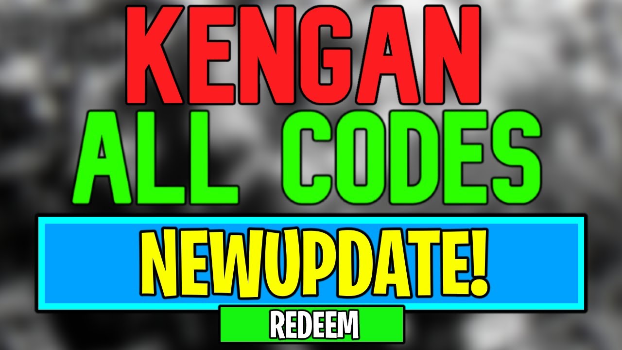 New Kengan Codes | Roblox Kengan Codes (August 2024) - YouTube