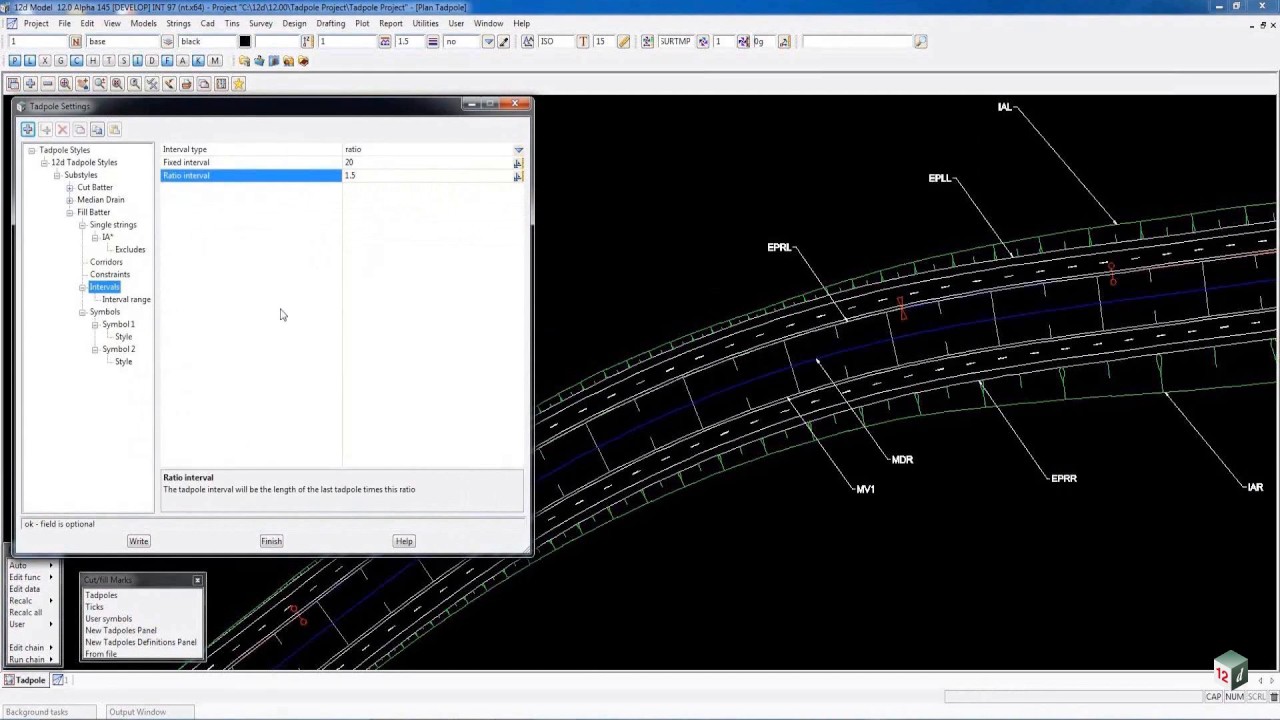 Advanced Tadpoles (12d Model 12) - YouTube