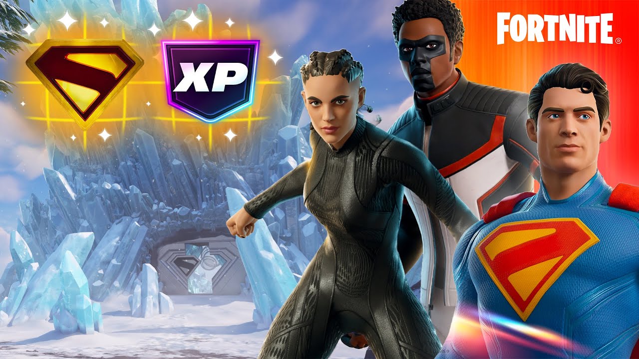NOVÝ FORTNITE SUPERMAN UPDATE! - XP MAPA NA BONUSOVÝ SKIN! - YouTube