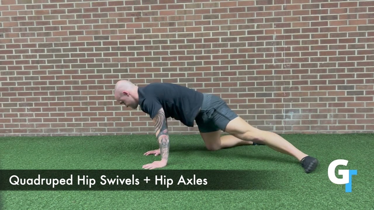 Quadruped Hip Swivels and Axles (Exercise Demo) - YouTube