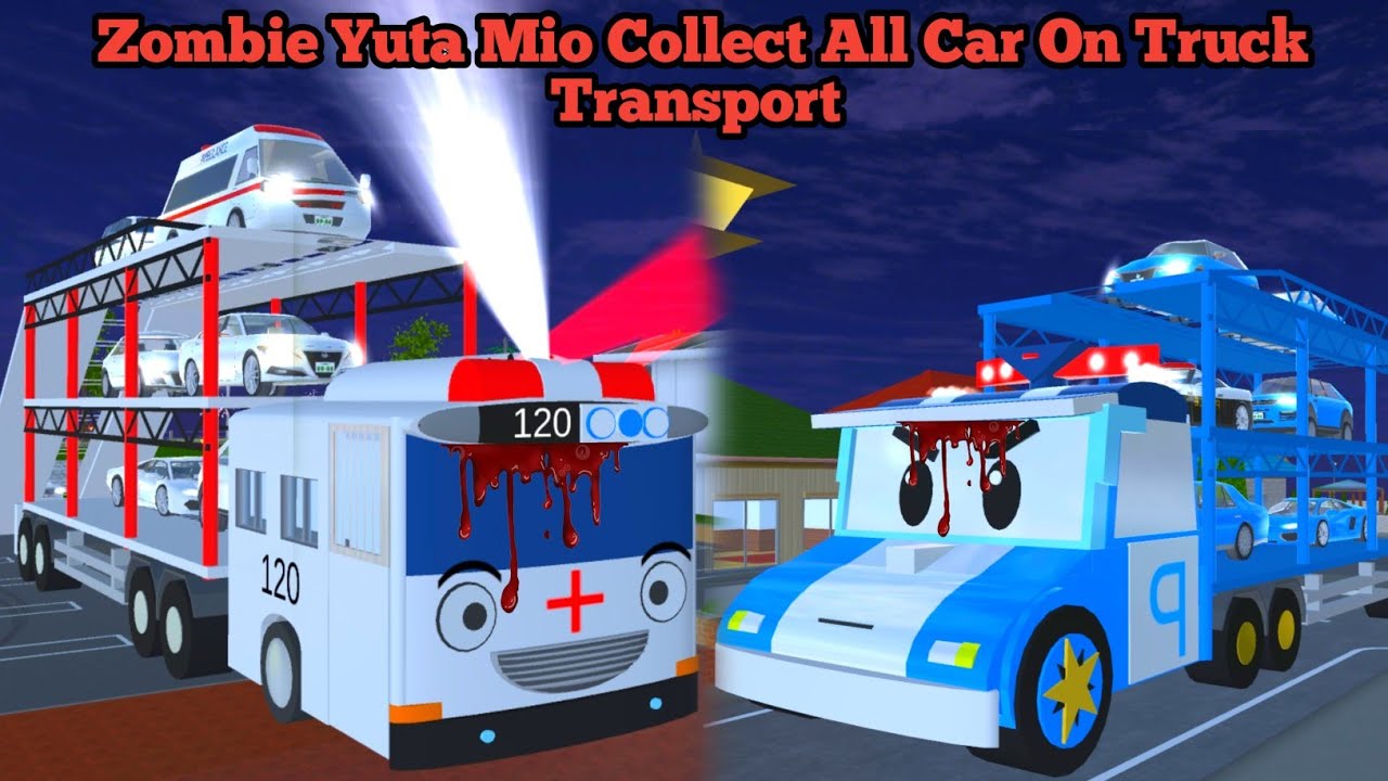 Full Movie Zombie Yuta Mio Collect All Car On Truk Transport Tayo ...