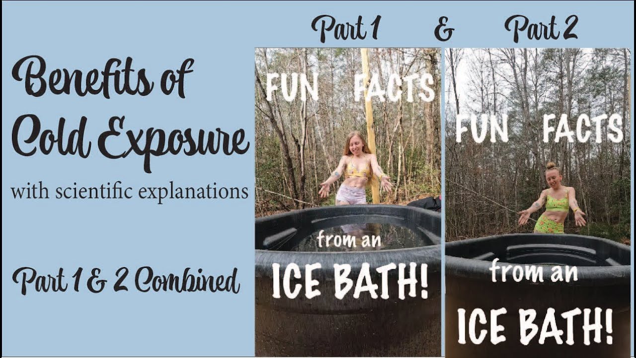 Fun Facts from an Ice Bath! Benefits of Cold Exposure Pt 1 & 2 Combined ...