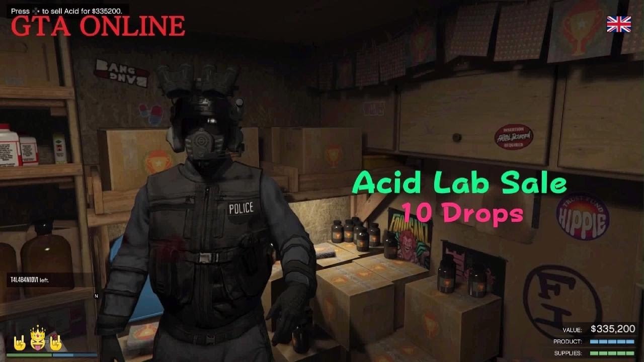 GTA Online - Acid Lab Sale: 10 Drops - YouTube